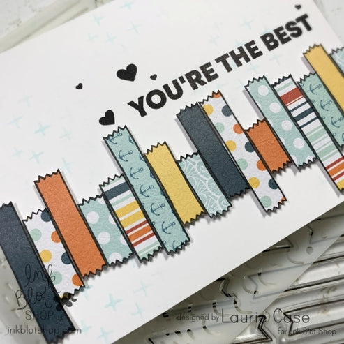 Bunch of Banners :: 4x8 Clear Stamp Set – Ink Blot Shop LLC